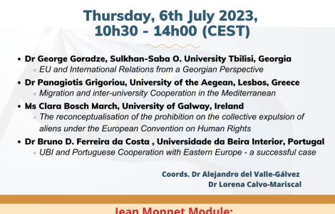 INTERNATIONAL SEMINAR – JEAN MONNET MODULE EUBALMED — NEIGHBOURHOOD ...