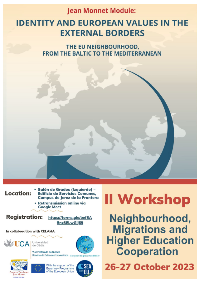 II WORKSHOP: NEIGHBOURHOOD, MIGRATIONS AND HIGHER EDUCATION COOPERATION ...
