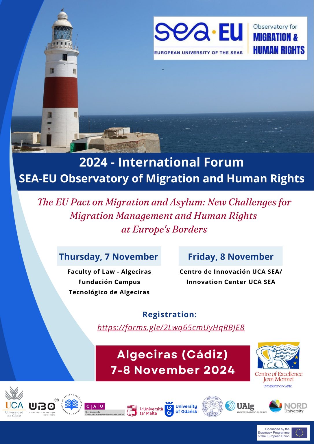 7-8 November 2024 – International Forum SEA-EU Observatory of Migration ...